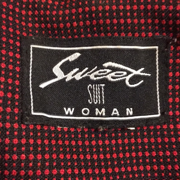 Sweet Suit Woman | Jackets & Coats | Sweet Suit Woman Red And Black ...